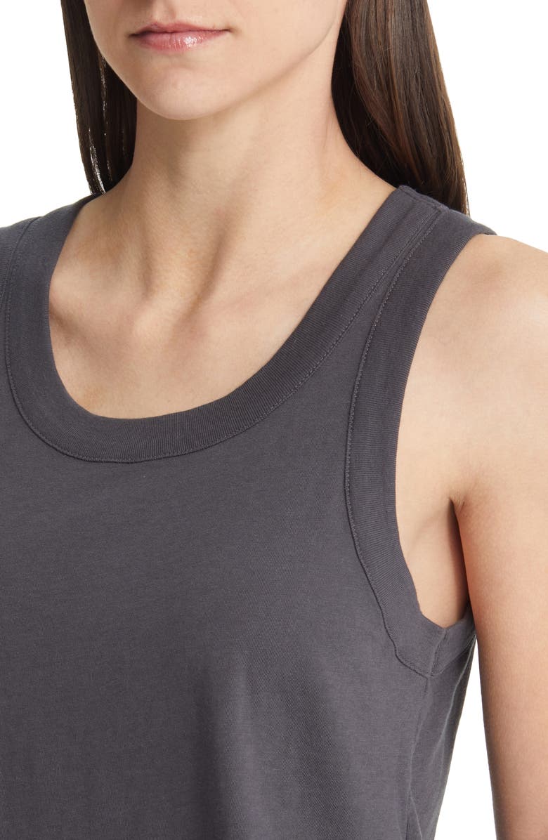 Madewell Softfade Cotton Boxy Crop Tank | Nordstromrack