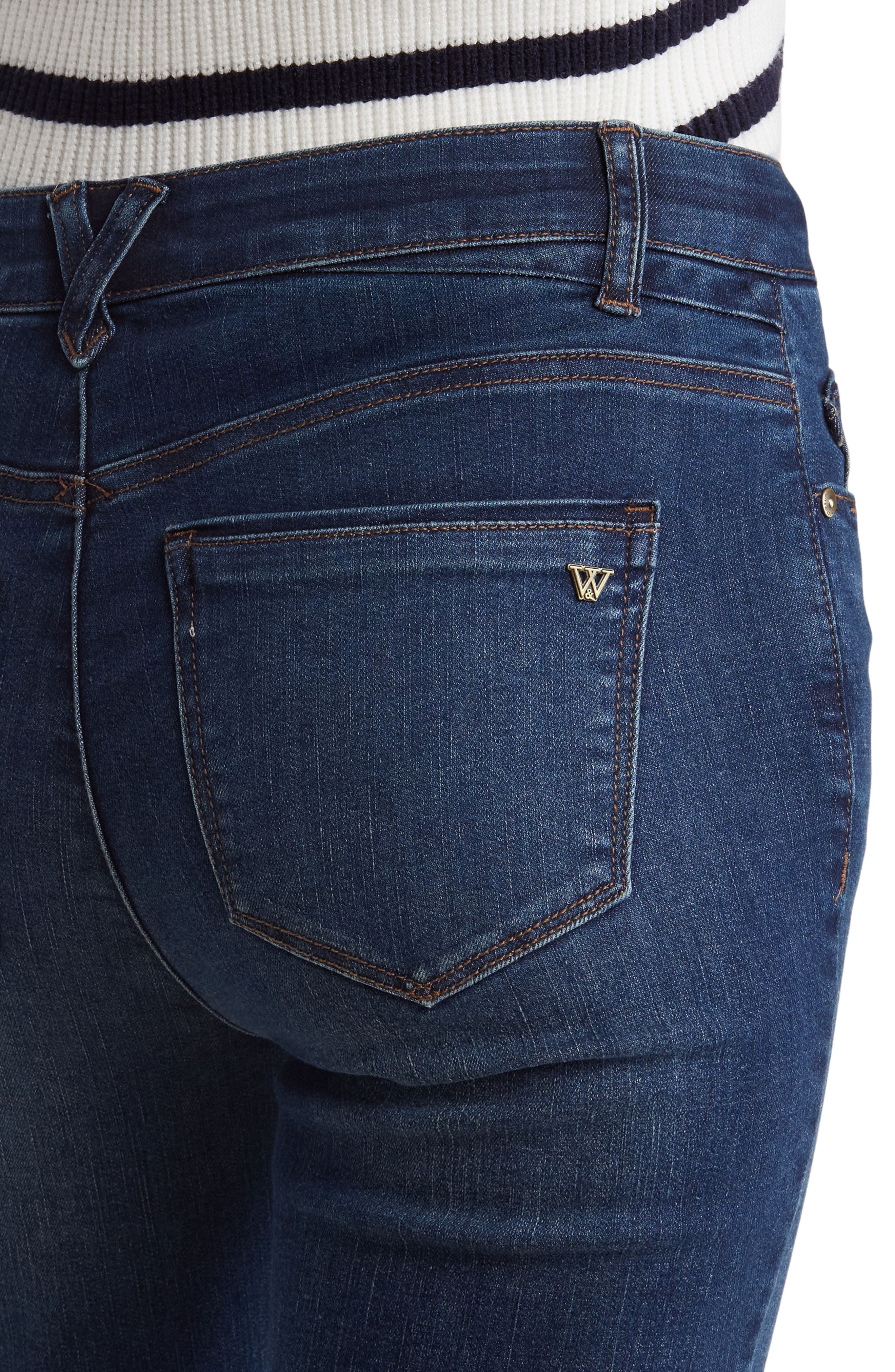 Wit & Wisdom Logan 'Ab'Solution Raw Hem Skinny Straight Jeans ...