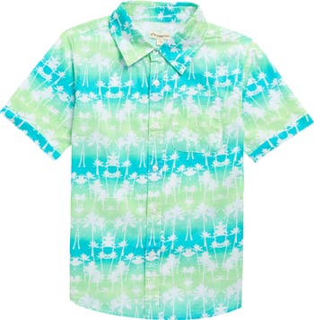 Appaman Kids' Playa Short Sleeve Button-Up Shirt | Nordstromrack