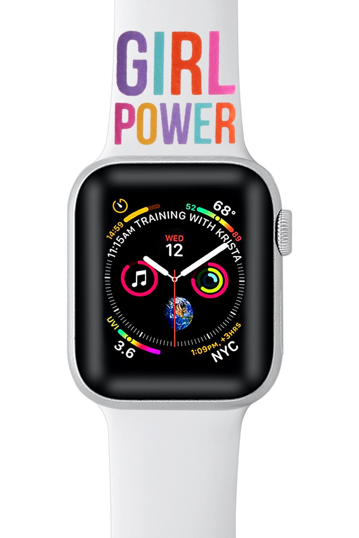 Girl Power Silicone Girl Power 42mm Apple Watch 1/2/3/4 Band ...