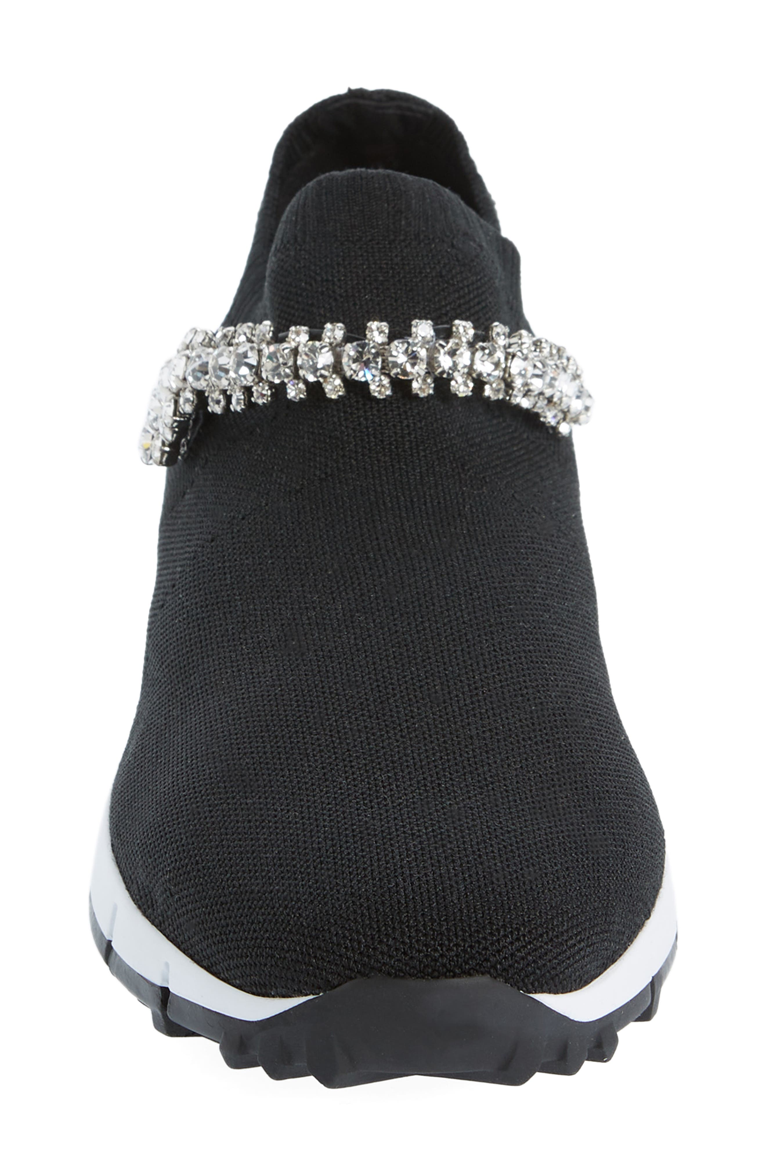 Jimmy Choo Verona Embellished Knit Sneaker (Women) | Nordstromrack