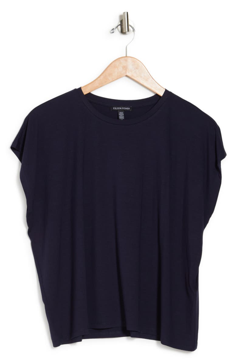 Eileen Fisher Crewneck Boxy Top | Nordstromrack