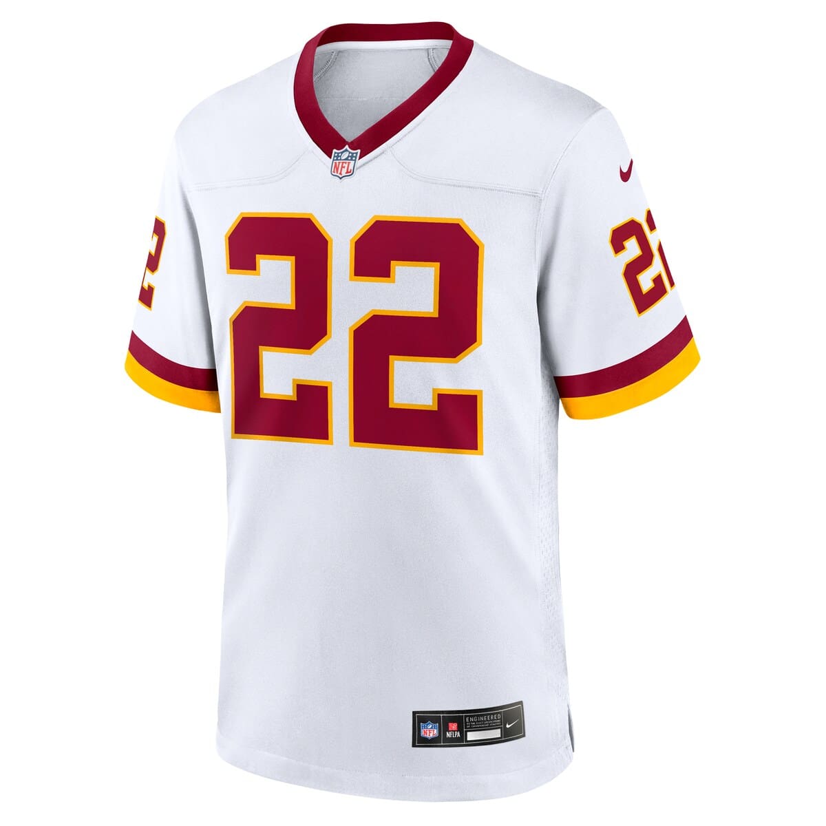 Nike Men's Nike Jacory Croskey-Merritt White Washington Commanders Game ...