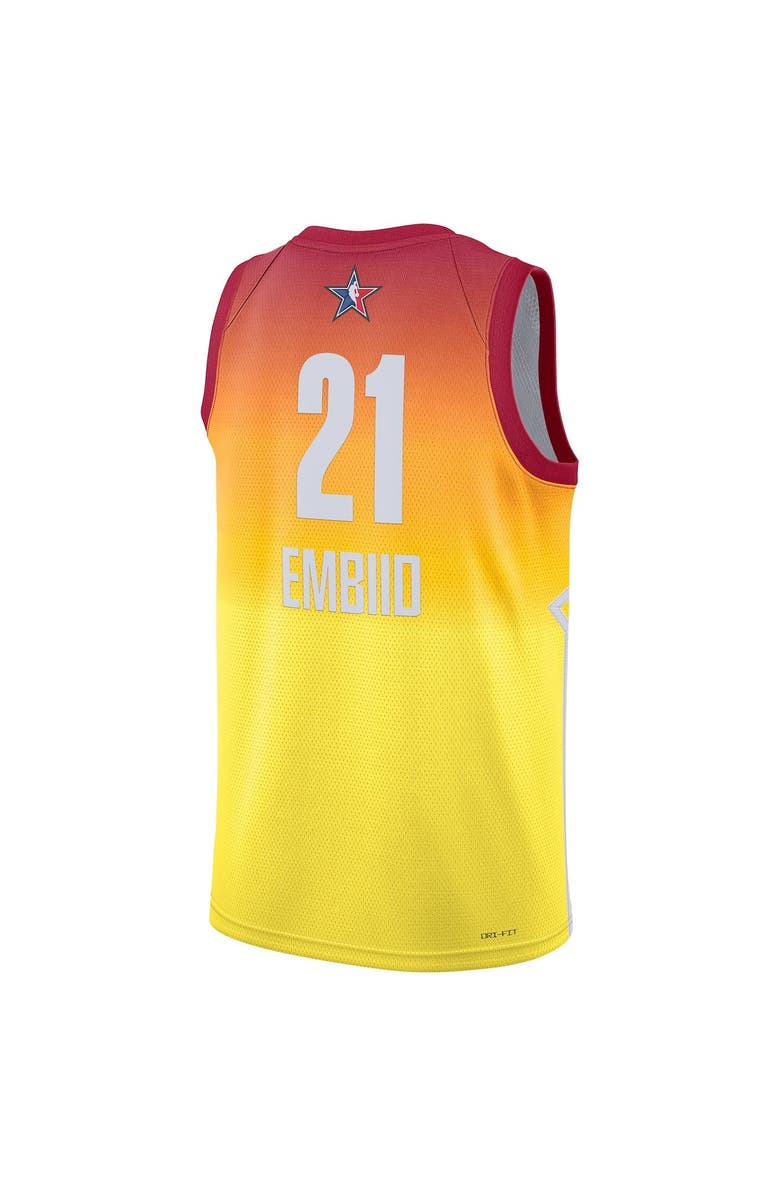 Jordan Brand Men's Jordan Brand Joel Embiid Orange 2023 NBA All-Star ...