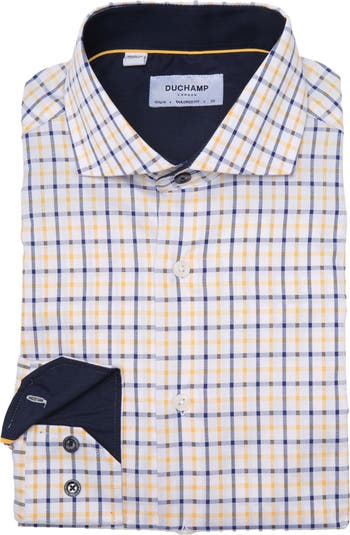 Duchamp Check Slim Fit Dress Shirt | Nordstromrack