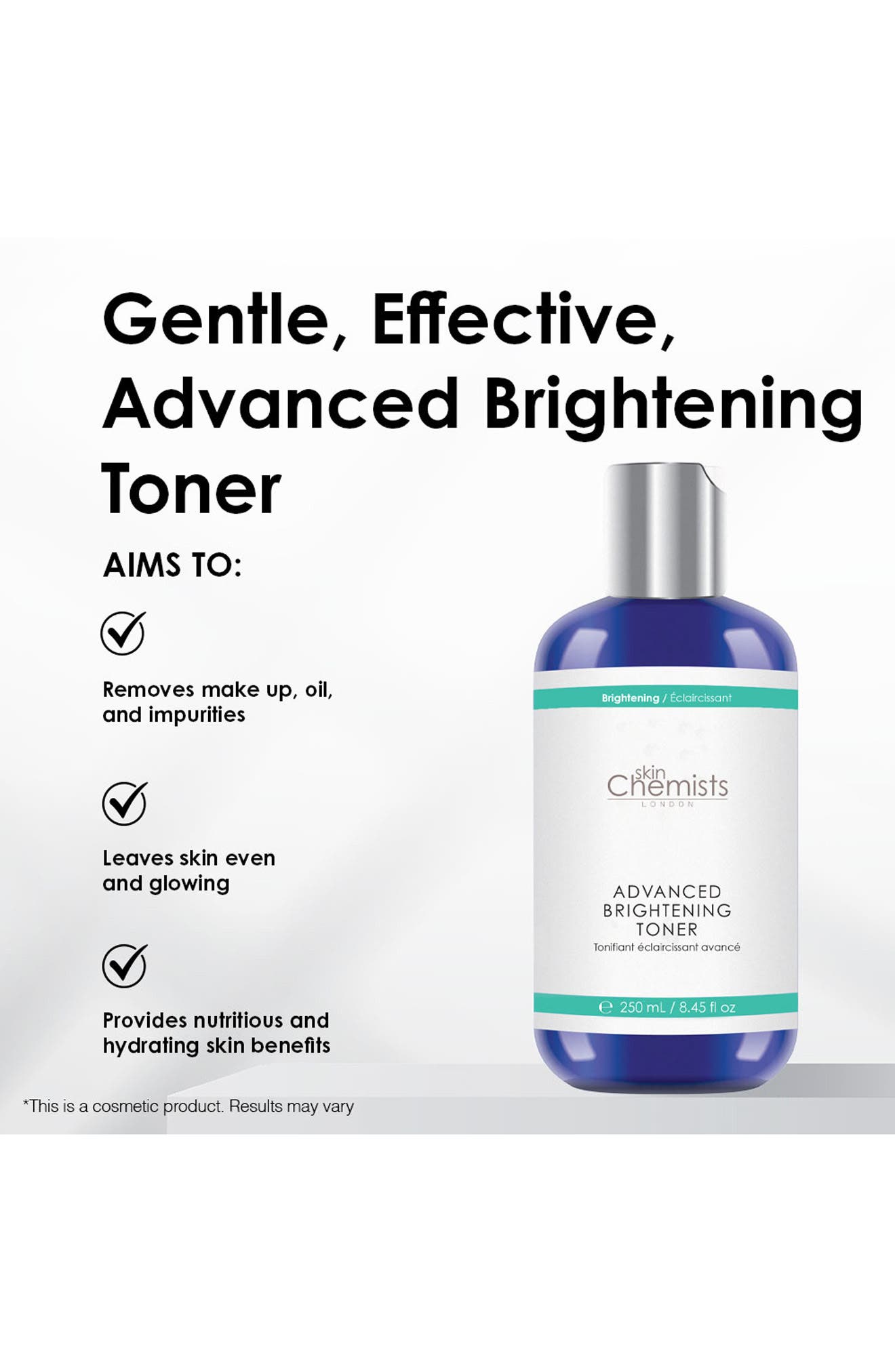 SKINCHEMISTS Advanced Brightening Toner | Nordstromrack