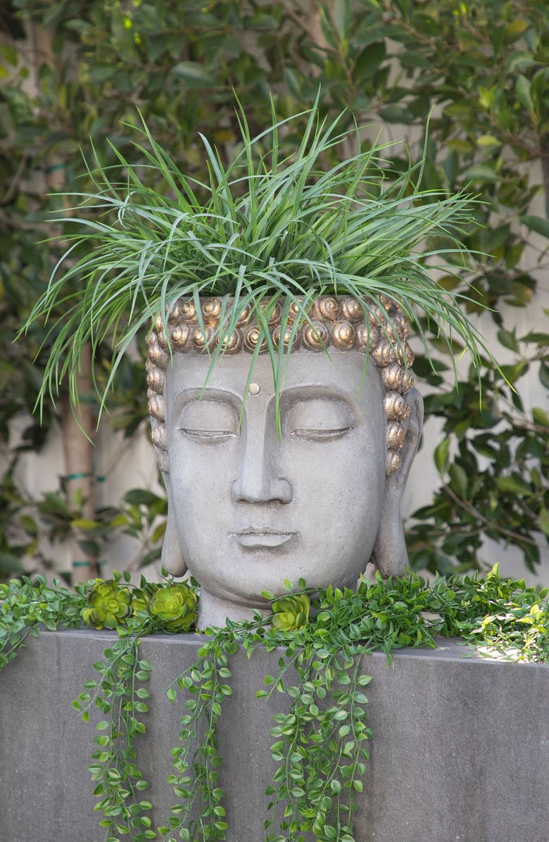 SAGEBROOK HOME SAGEBROOK Resin Buddha Head Flower Pot | Nordstromrack