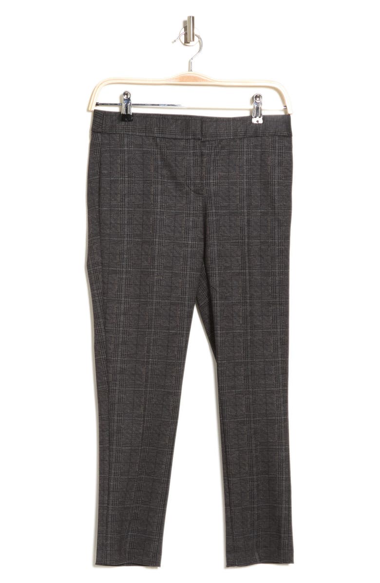 Amanda & Chelsea Clean Front Plaid Ponte Pants | Nordstromrack