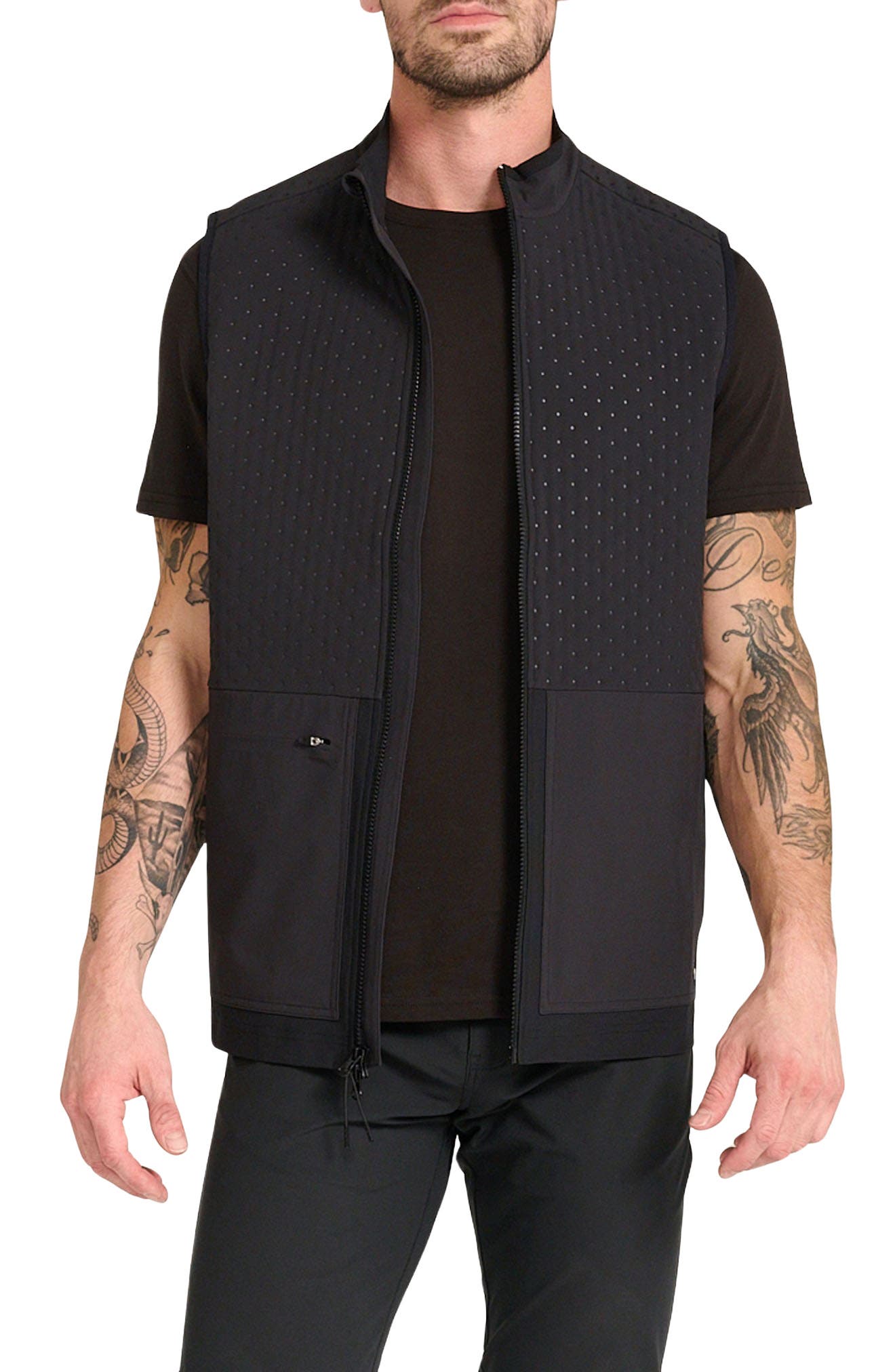 Bad Birdie Water Repellent Hybrid Vest | Nordstrom