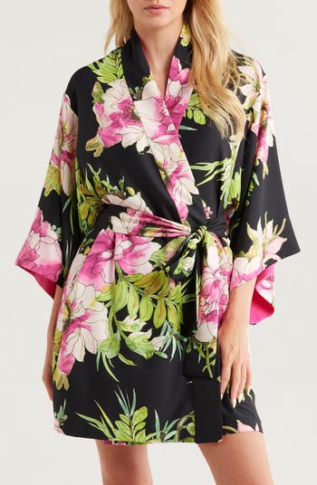 Natori Sonomi Floral Matte Wrap | Nordstrom