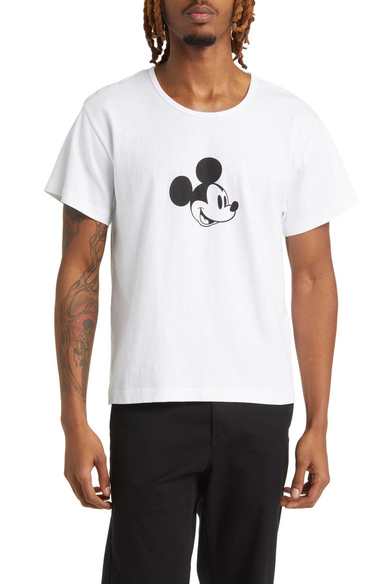 x Disney Mickey Mouse Cotton Graphic T-Shirt (Men) | Nordstromrack