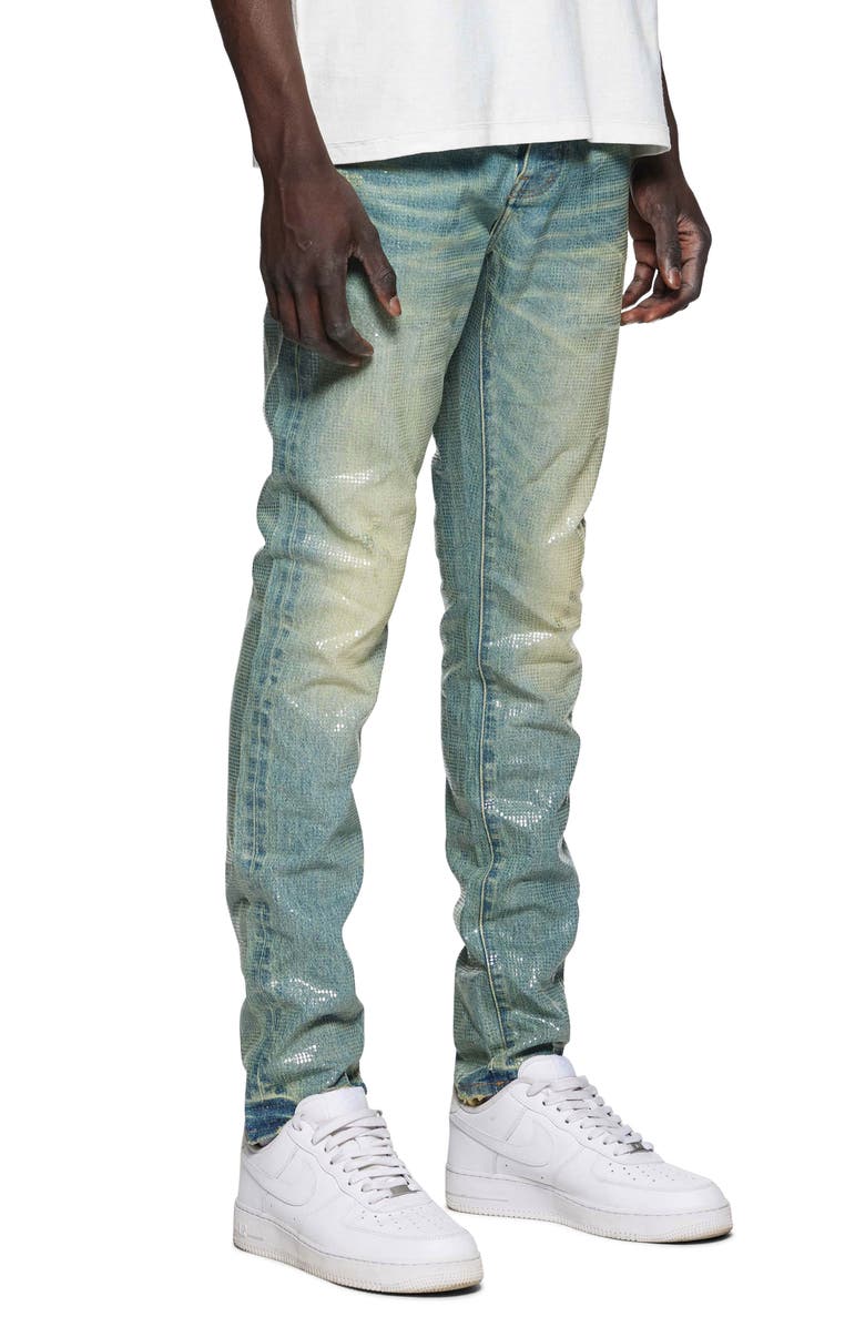 PURPLE BRAND Tiled Skinny Jeans | Nordstromrack