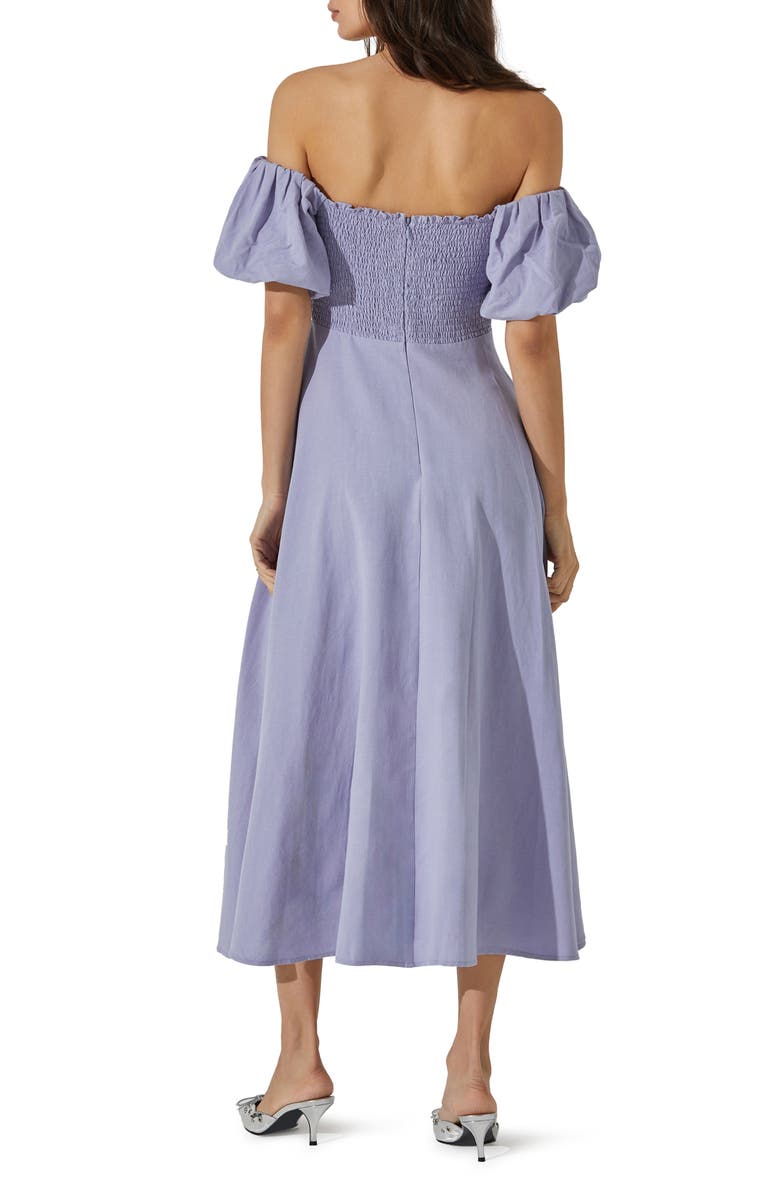 ASTR the Label Off the Shoulder A-Line Dress | Nordstrom