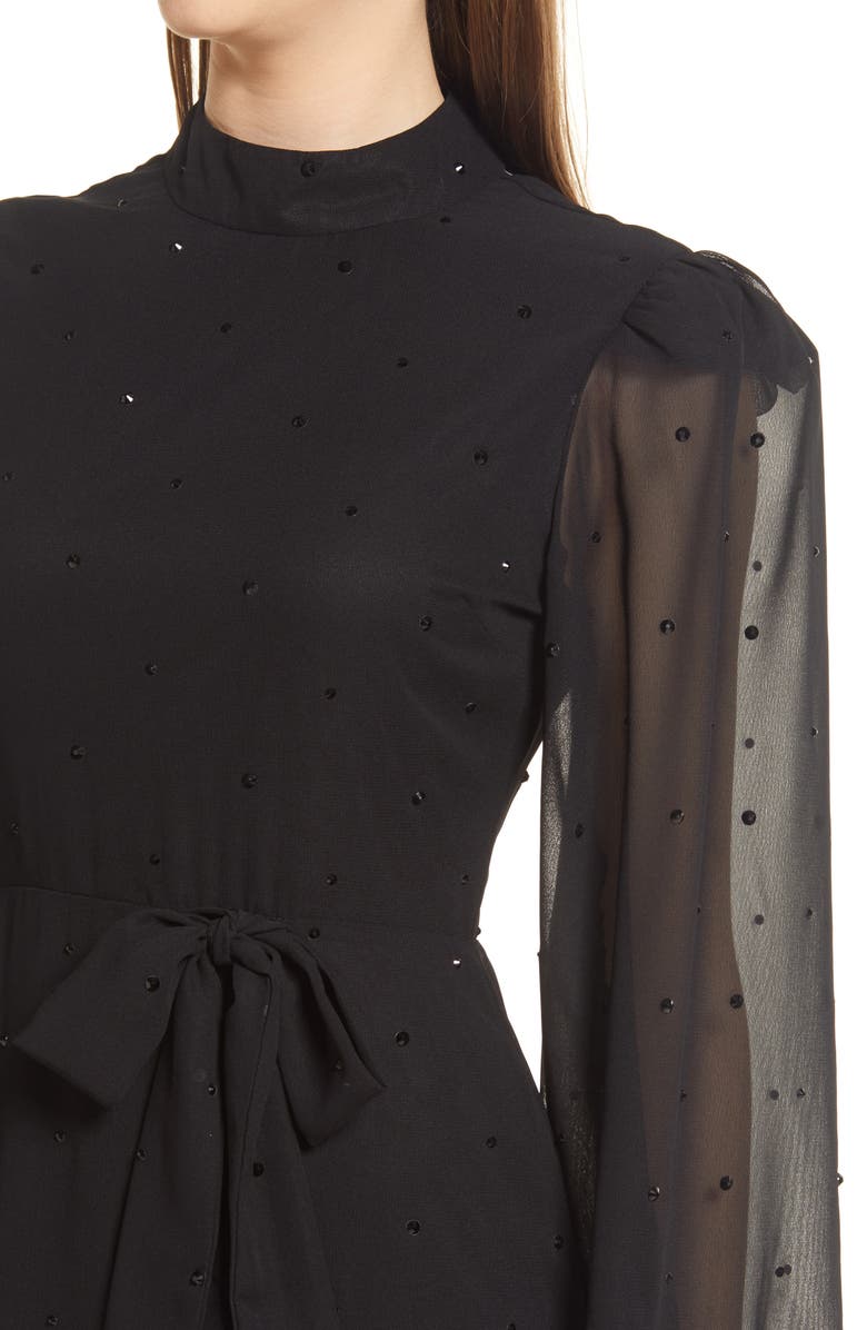 RAHI Glimmer Long Sleeve Minidress | Nordstromrack
