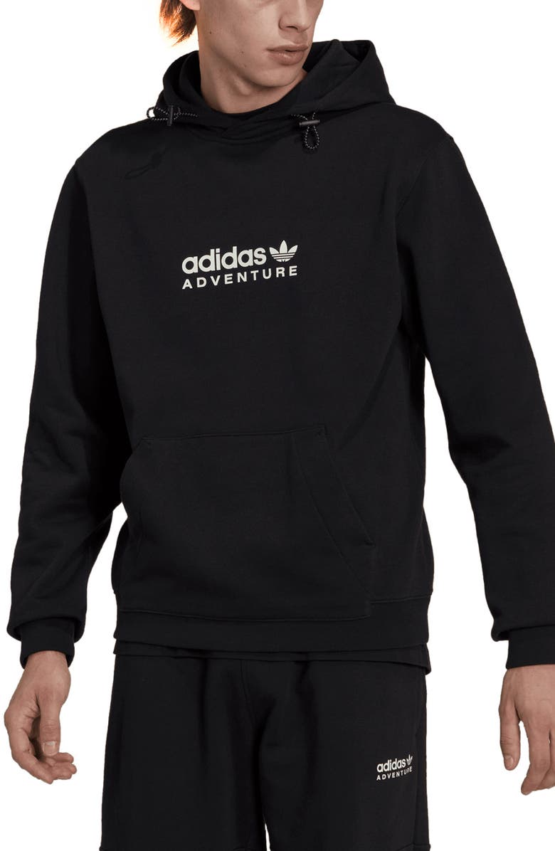 adidas Originals ADV Logo Graphic Hoodie | Nordstromrack