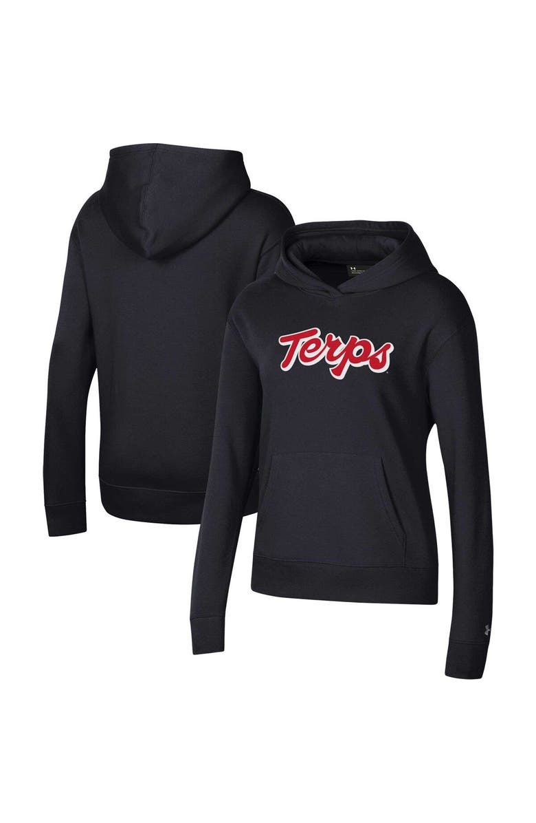 Under Armour Women's Under Armour Black Maryland Terrapins Script All ...