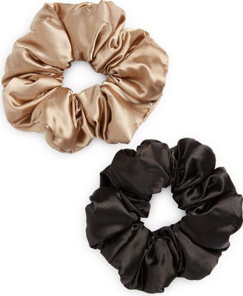 Kitsch Assorted 2-Pack Satin Scrunchies | Nordstrom