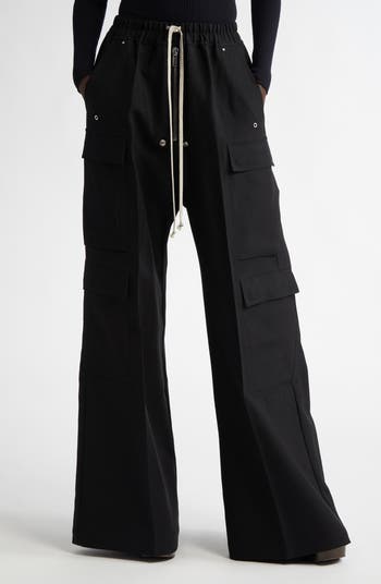 Rick Owens Porterville Wool Wide Leg Cargo Pants | Nordstrom Rick Owens Porterville Wool Wide Leg Cargo Pants | Nordstrom