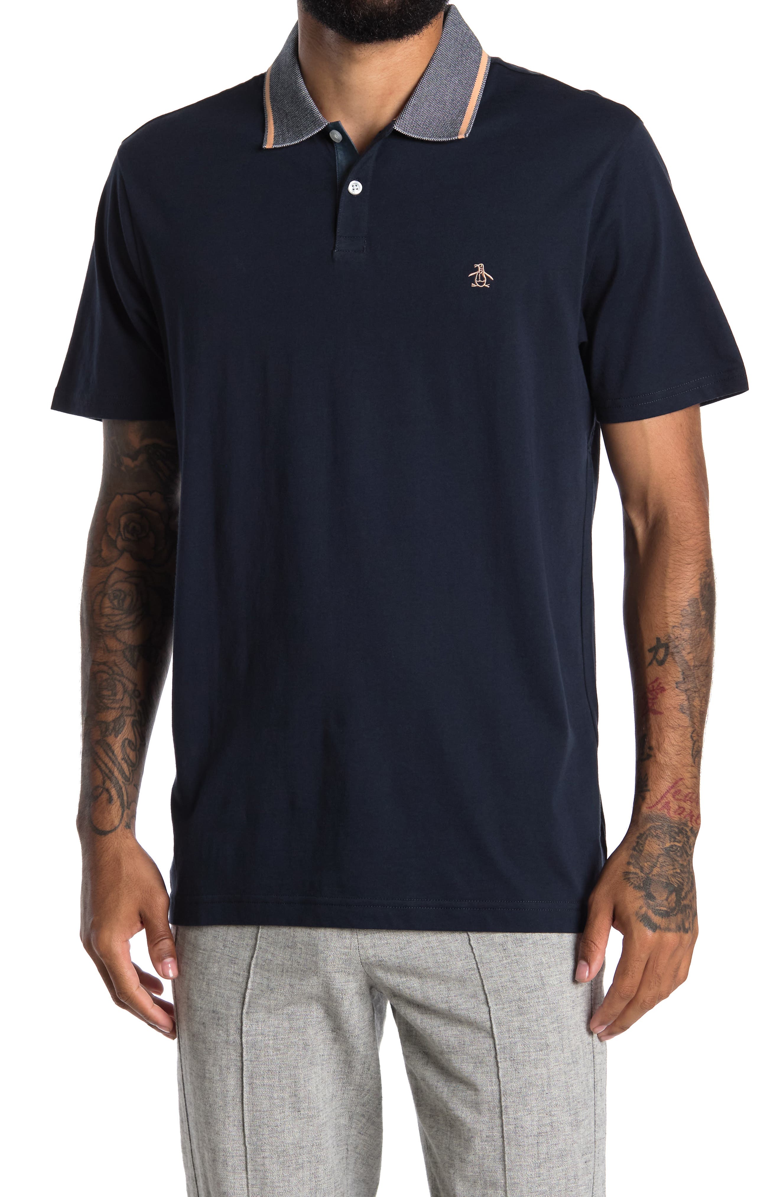Original Penguin Jacquard Knit Polo Shirt | Nordstromrack