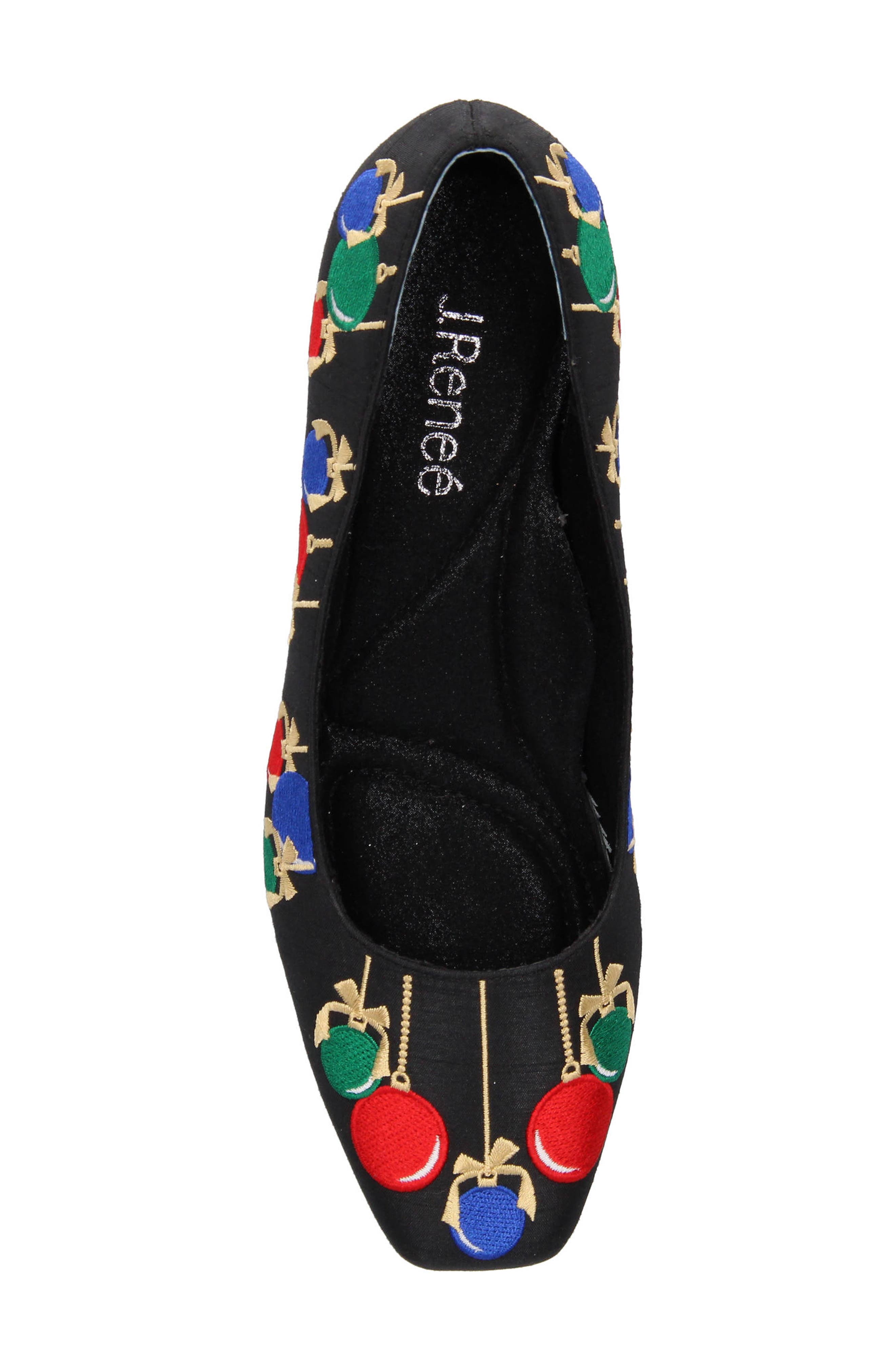 J. Reneé J.Renée Jingle Bell Embroidered Pump (Women) | Nordstrom