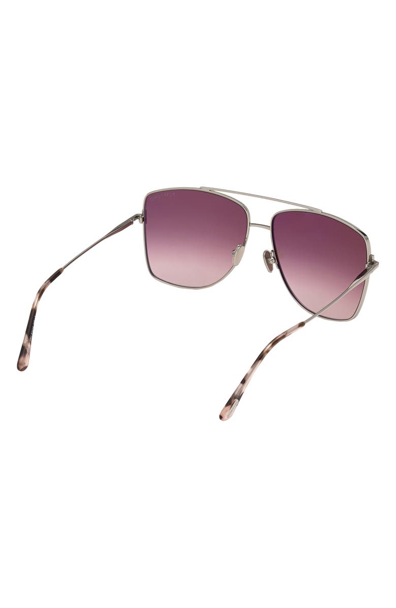 TOM FORD Reggie 61mm Gradient Aviator Sunglasses | Nordstrom