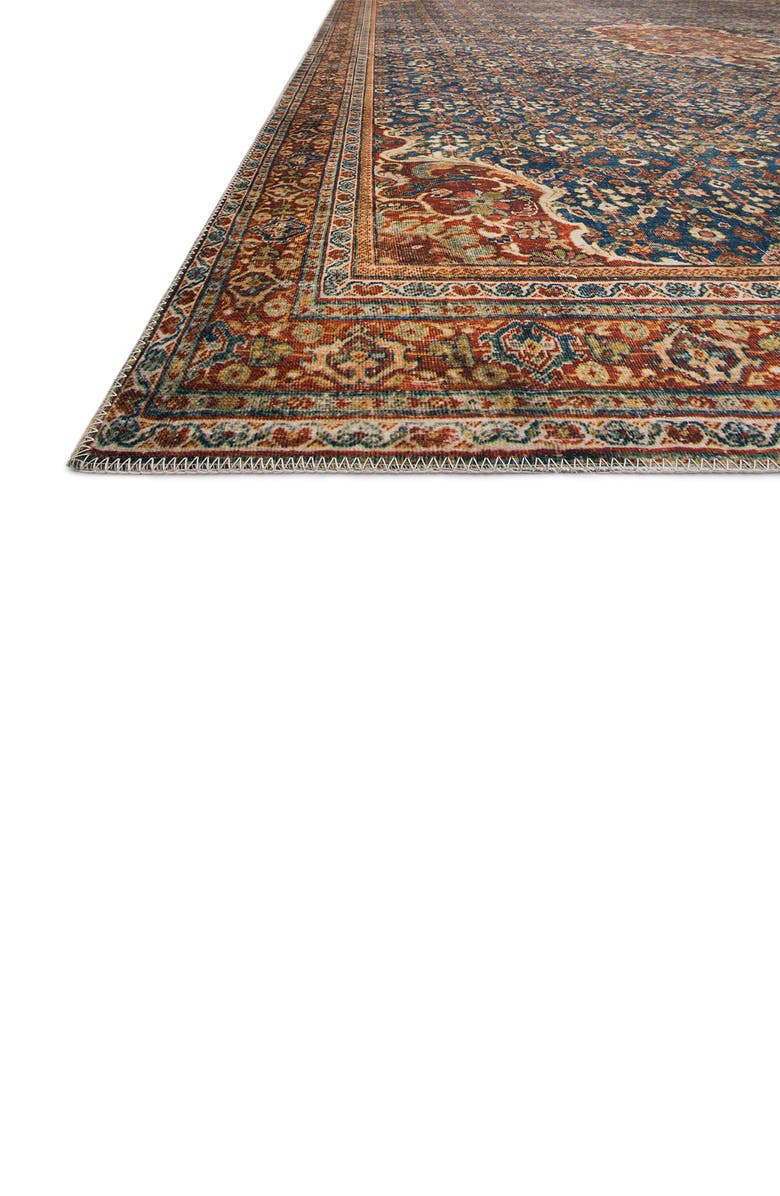 LOLOI II Layla Rug - Cobalt Blue/Spice | Nordstromrack