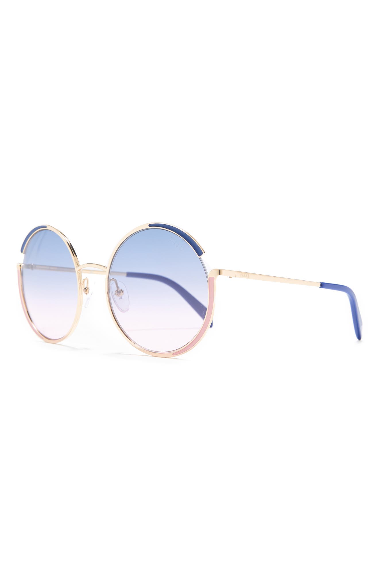 Emilio Pucci 56mm Round Sunglasses | Nordstromrack