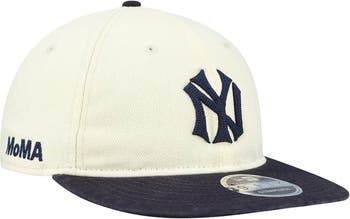 New Era Men's New Era Cream New York Yankees MoMA Retro Crown 9FIFTY ...