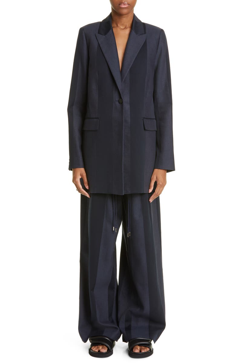 PARTOW Percy Stripe Cotton & Linen Jacket | Nordstromrack