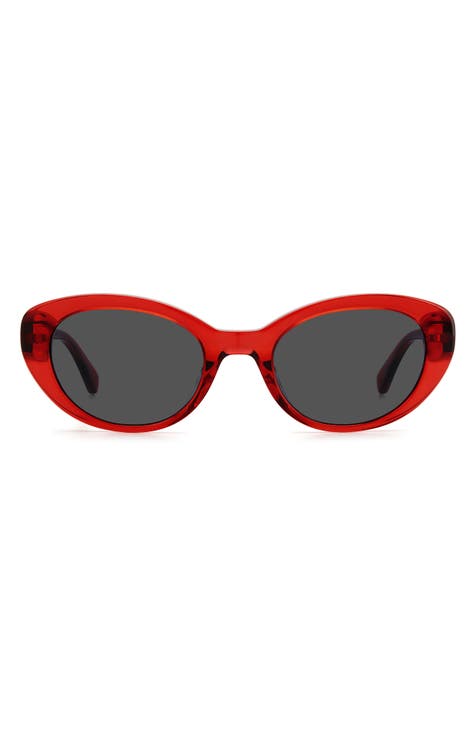 Red Round Sunglasses for Women | Nordstrom Rack