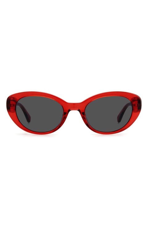 Red Round Sunglasses for Women | Nordstrom Rack