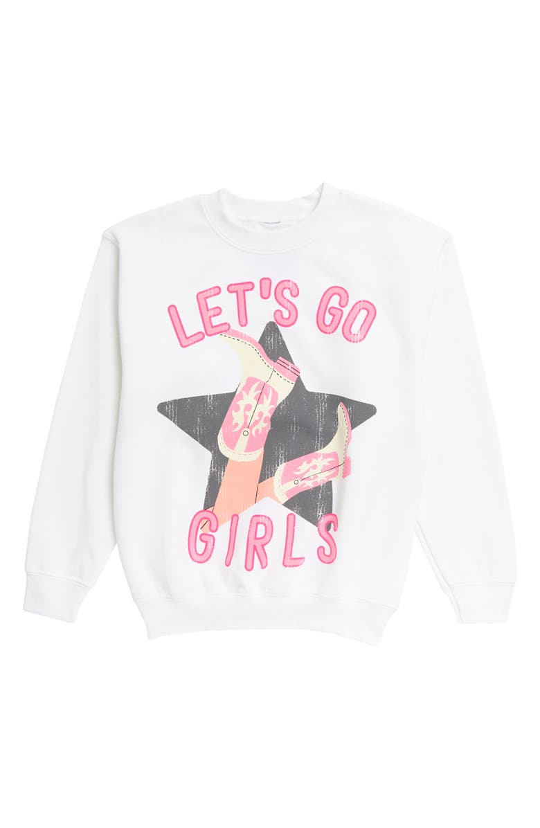 Prince Peter Kids' Let's Go Girls Long Sleeve Pullover | Nordstromrack