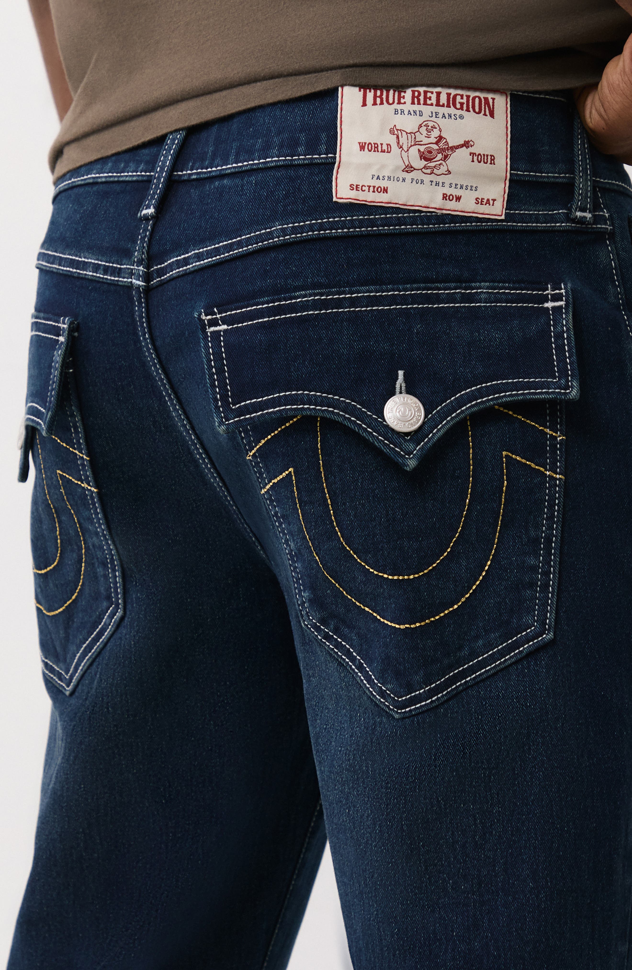 True Religion Billy Flap Relaxed Bootcut Jeans | Nordstromrack