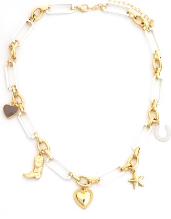 Panacea Two-Tone Western Charm Necklace | Nordstromrack