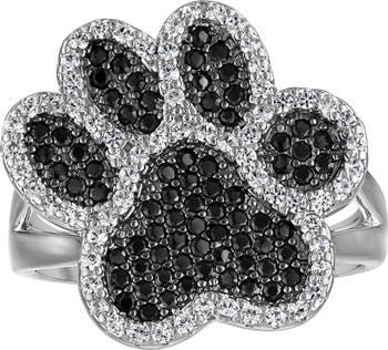 FZN Spinel Paw Print Ring | Nordstromrack