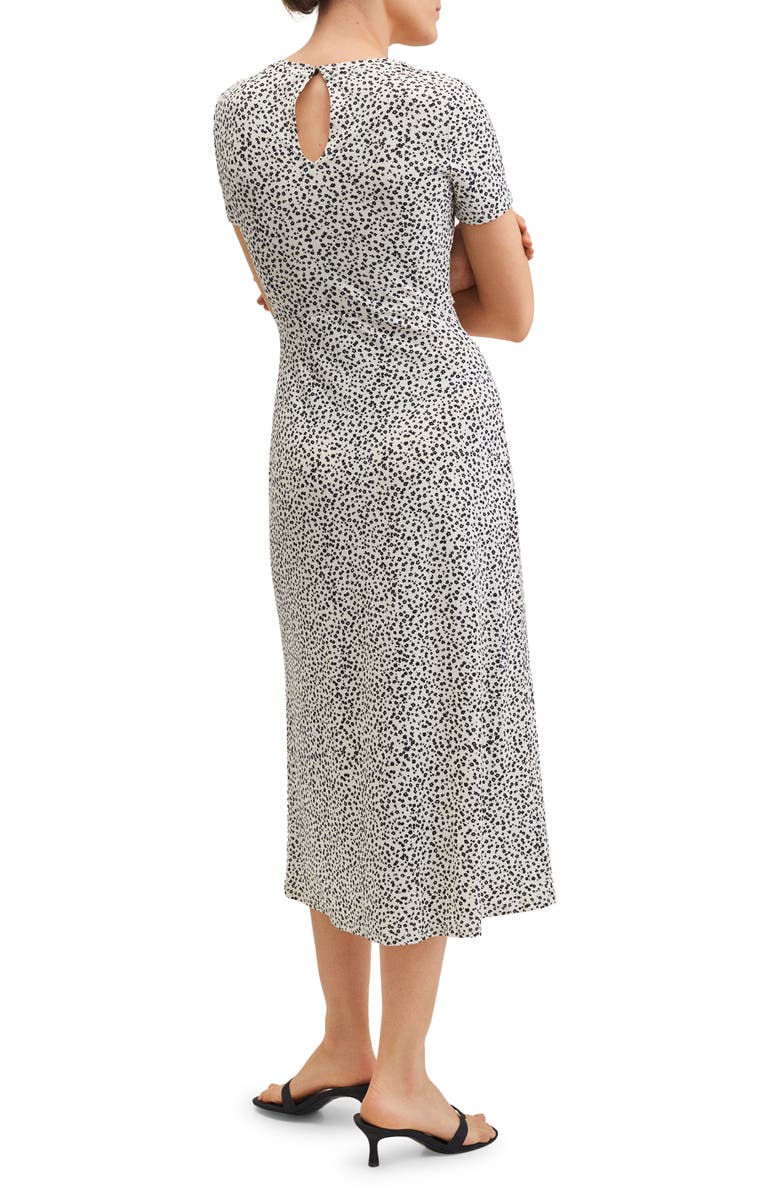 MANGO Print Knit Midi Dress | Nordstromrack