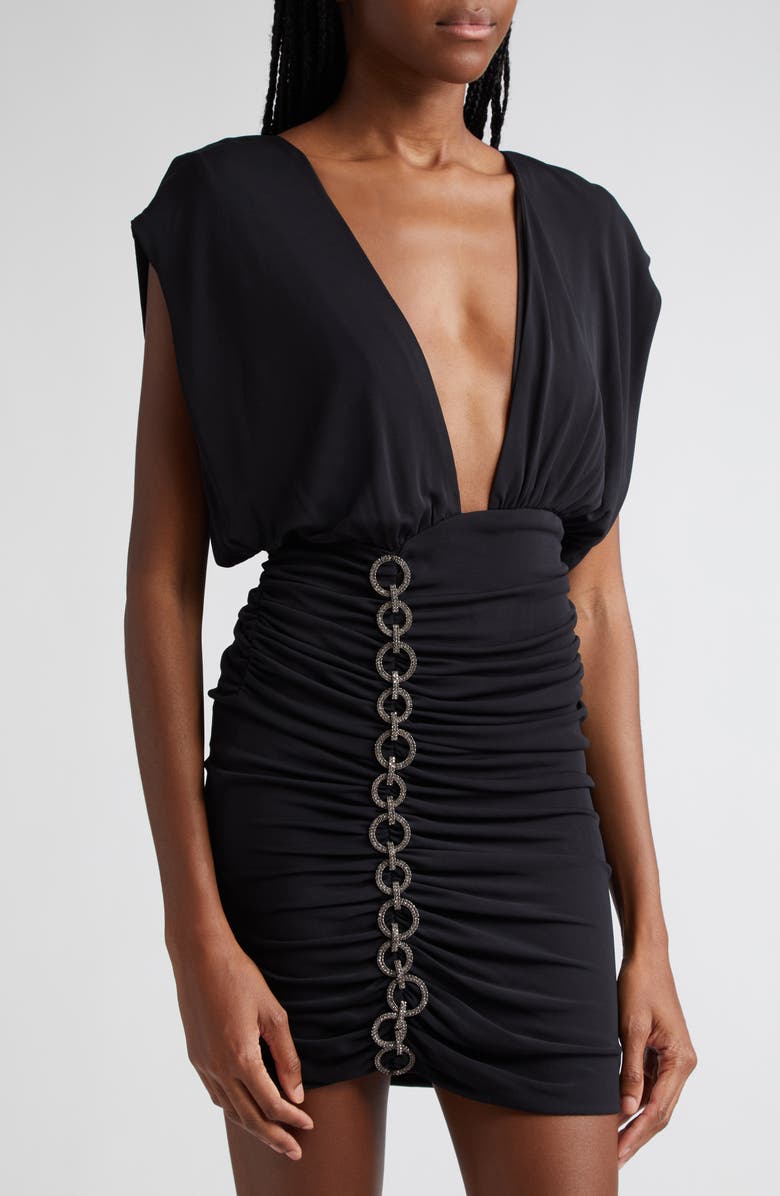 Ramy Brook Aubrie Plunge Body-Con Minidress | Nordstromrack
