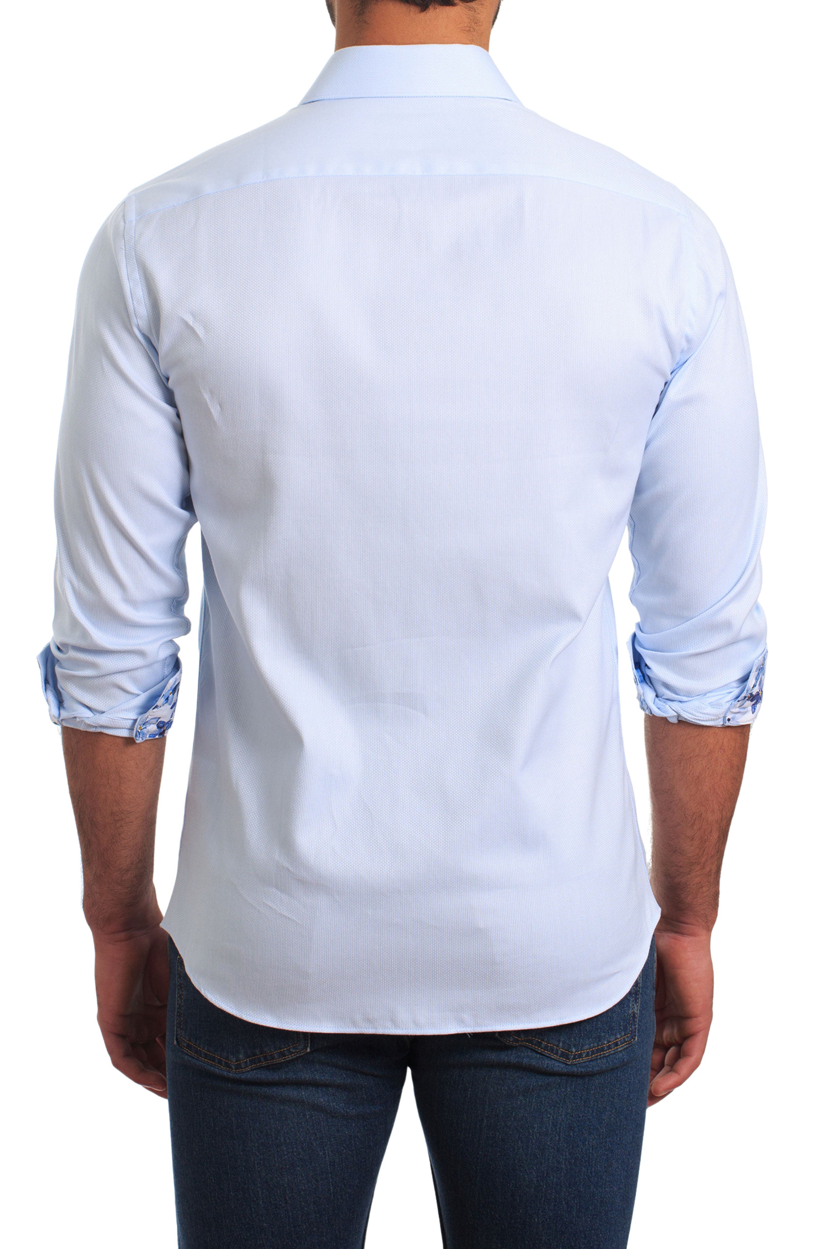 Jared Lang Trim Fit Cotton Button-Up Shirt | Nordstromrack