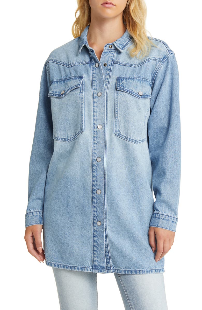 PTCL Western Denim Shacket | Nordstromrack