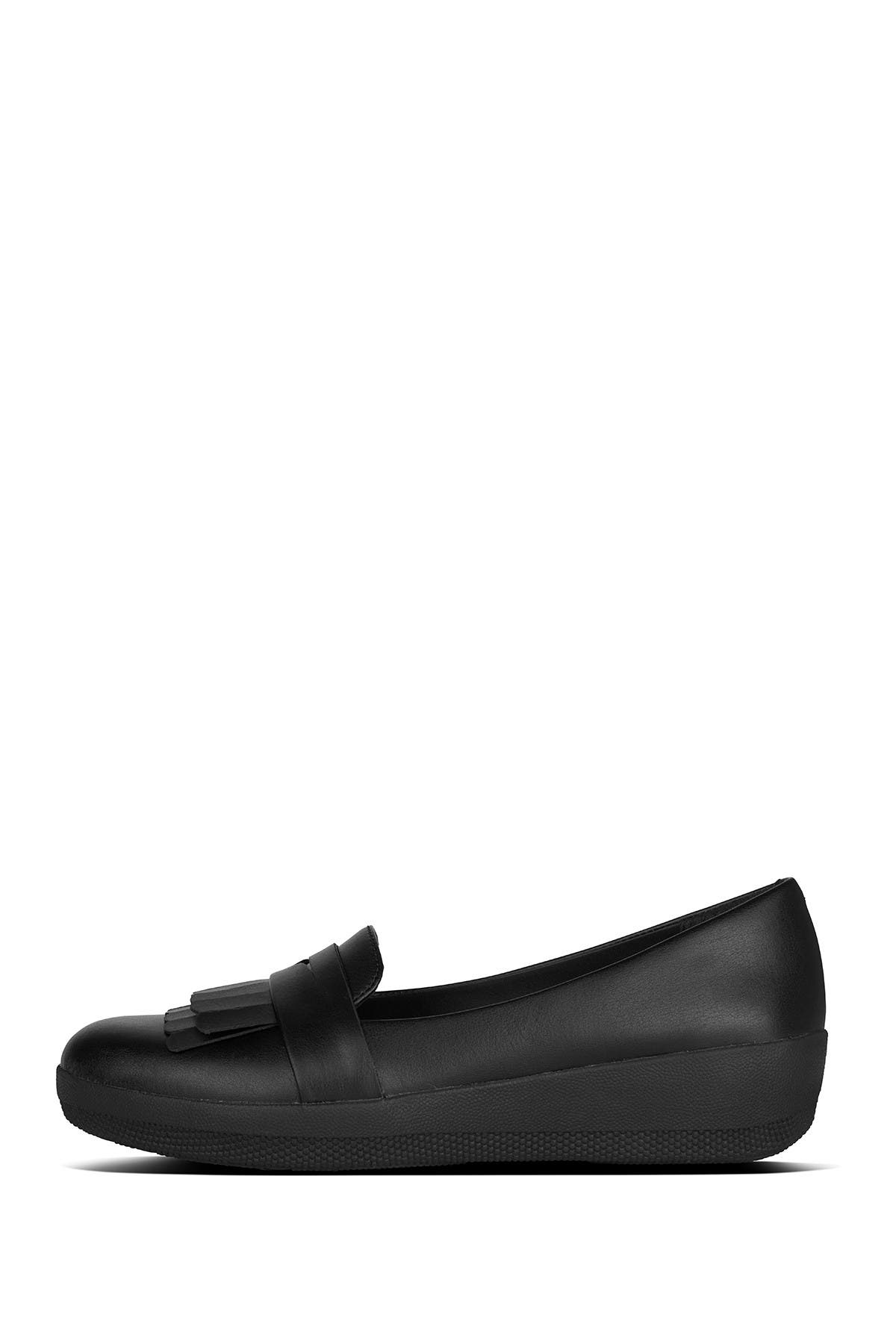 FitFlop Vianne Fringe Trim Sneaker Loafer | Nordstromrack