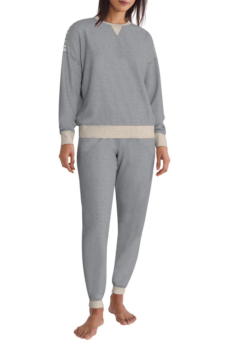 DKNY Long Sleeve Top & Joggers 2-Piece Pajama Set | Nordstromrack