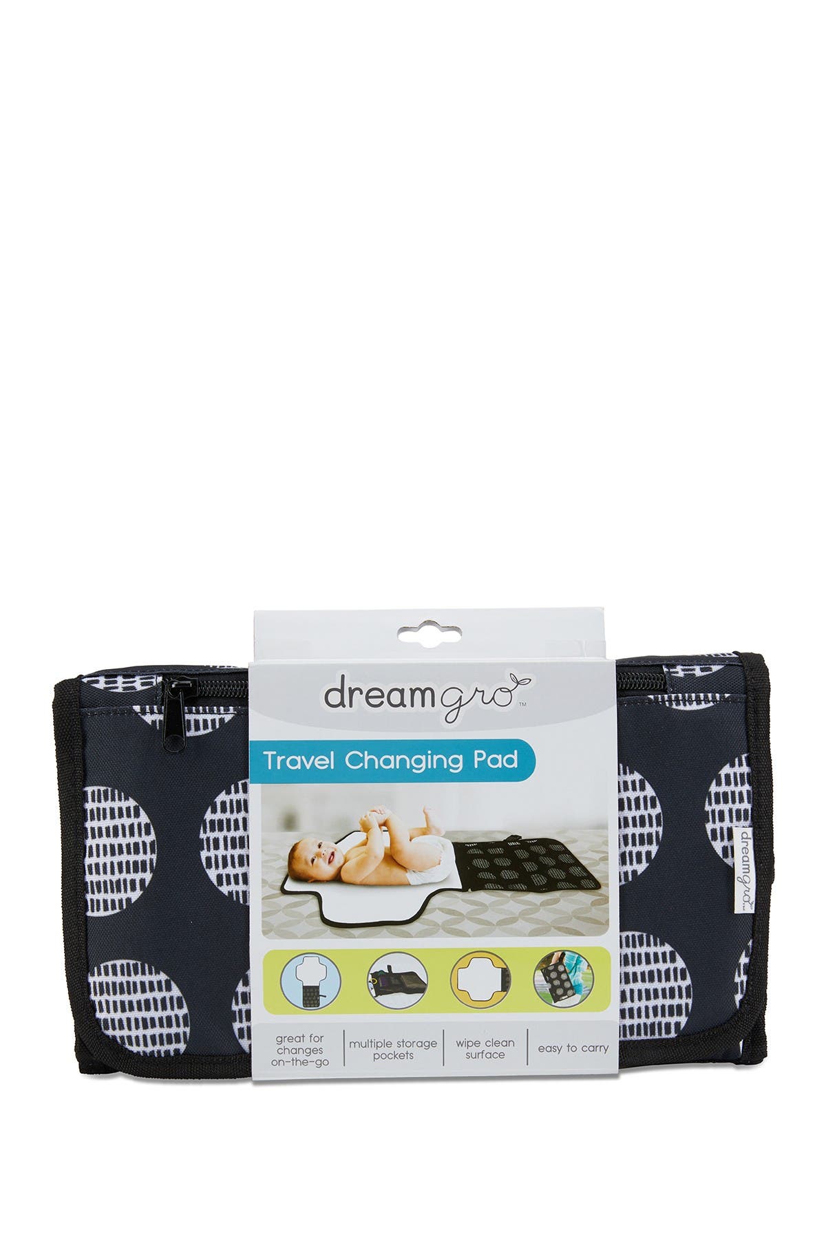 DREAMGRO Portable Changing Station - Black Dot | Nordstromrack