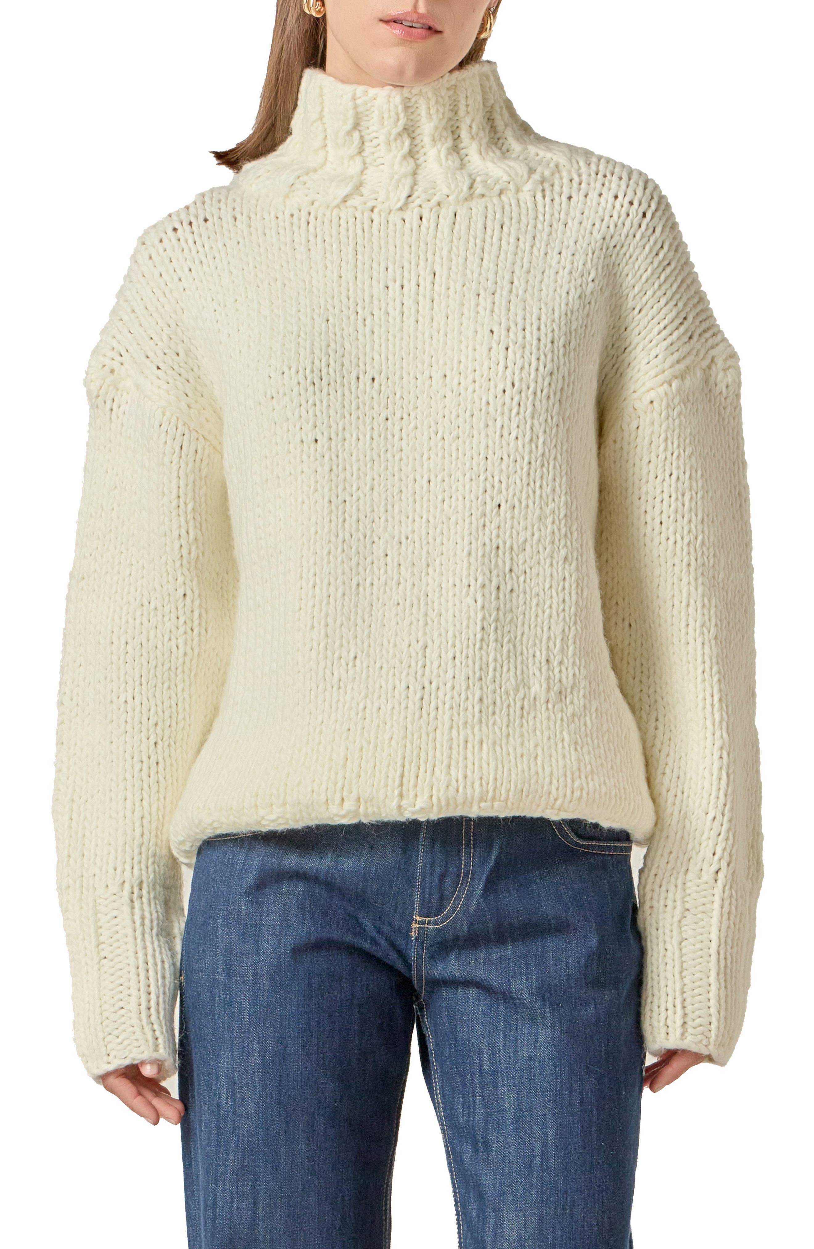 English Factory Chunky Turtleneck Sweater | Nordstrom