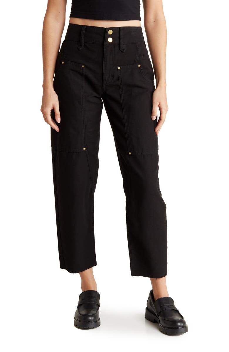 FRAME Twisted Utility Crop Pants | Nordstromrack