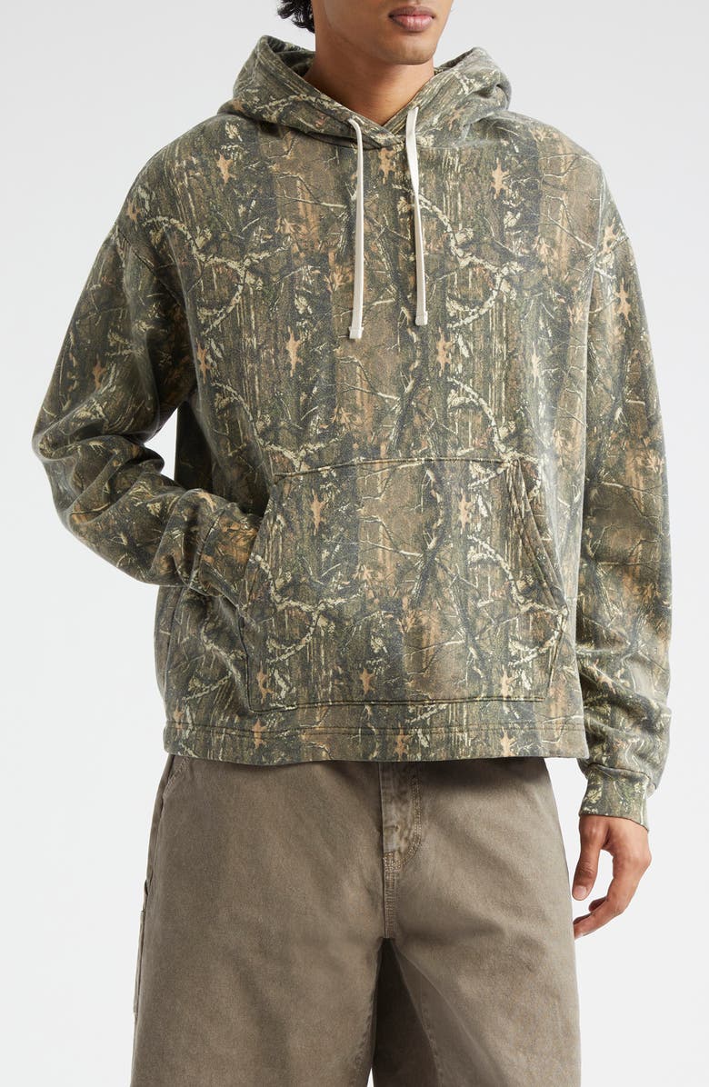 John Elliott Skeptic Forest Camo Pullover Hoodie | Nordstromrack