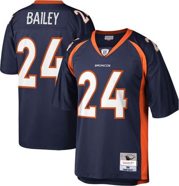 Mitchell & Ness Men's Mitchell & Ness Champ Bailey Navy Denver Broncos ...