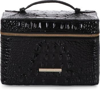 Brahmin Charmaine Croc Embossed Leather Train Case | Nordstrom