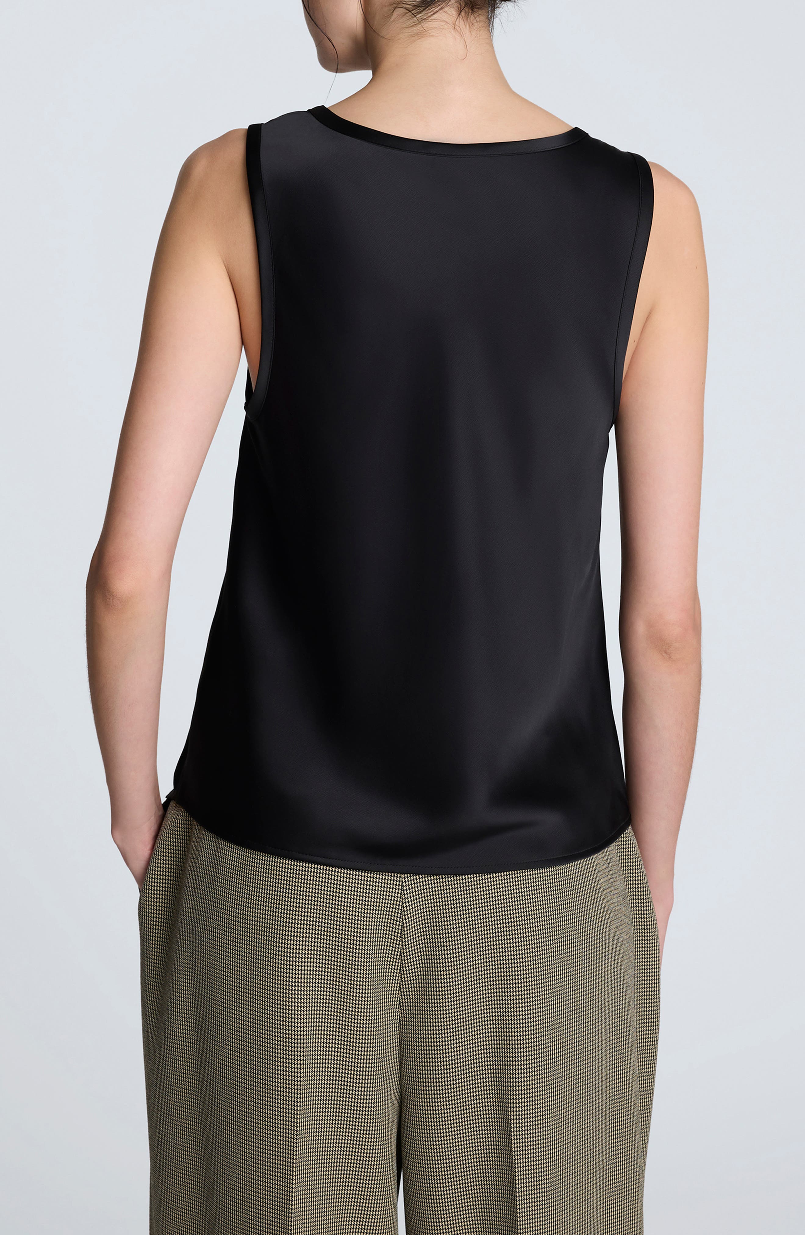 Kenneth Cole Satin Scoop Neck Tank | Nordstrom