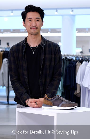 Magnanni Seron Leather Sneaker (Men) | Nordstrom