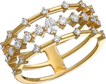 Bony Levy Aviva Diamond Statement Ring - 0.5ct. | Nordstromrack